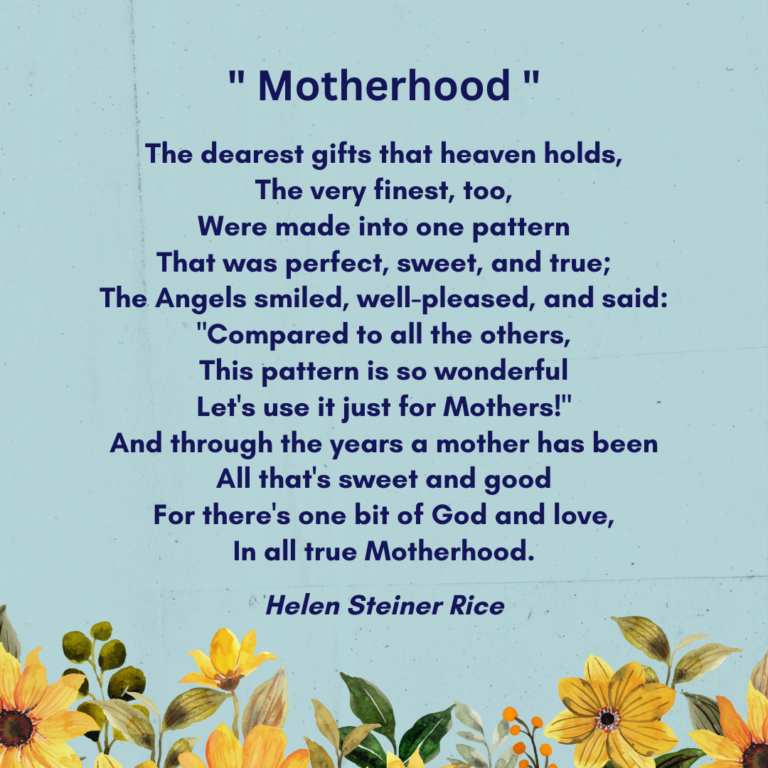 15 Mother's Day Poems to Celebrate Your Mom Love - Grrlwithdreeams